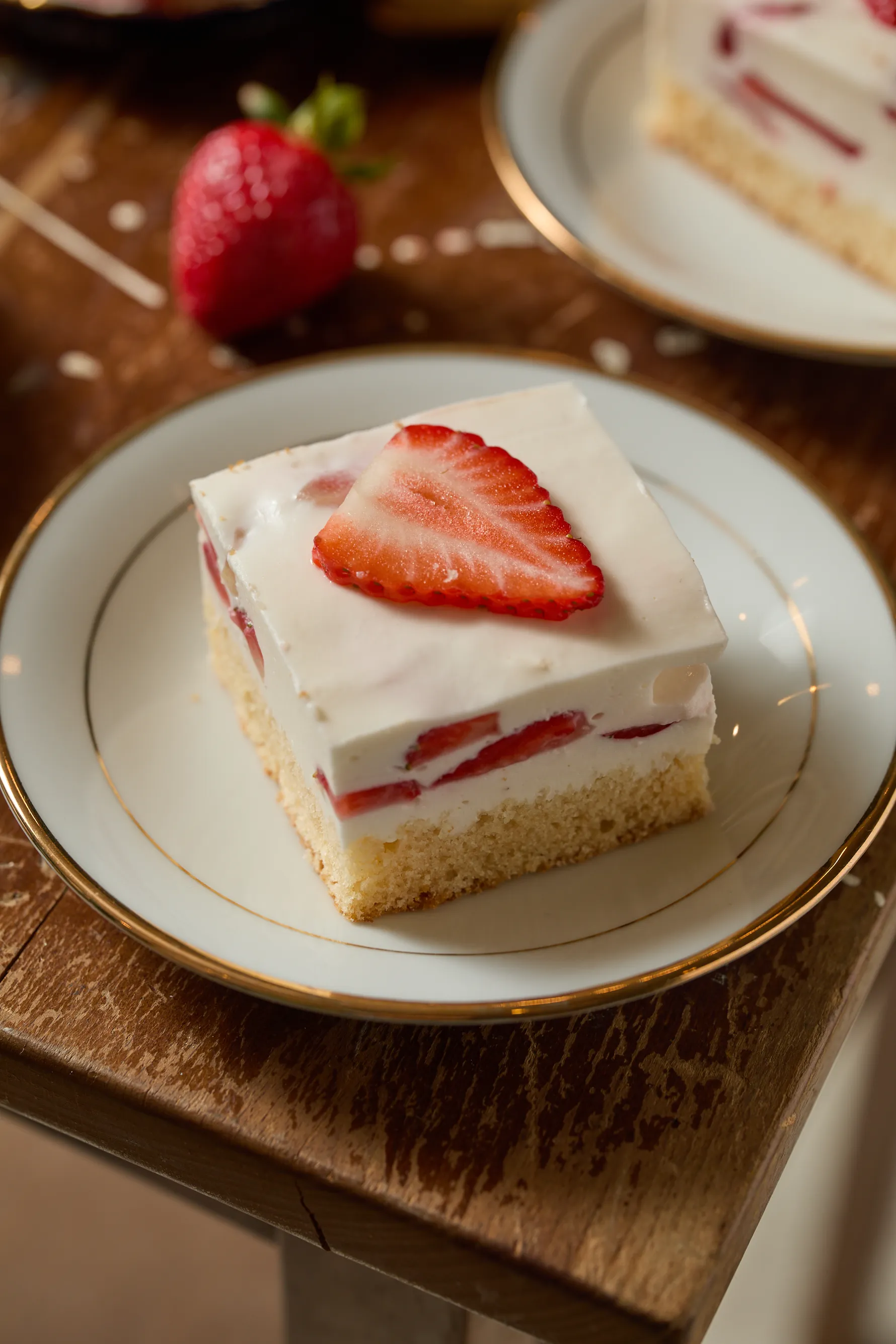 Epres joghurtos szelet recept | Street Kitchen