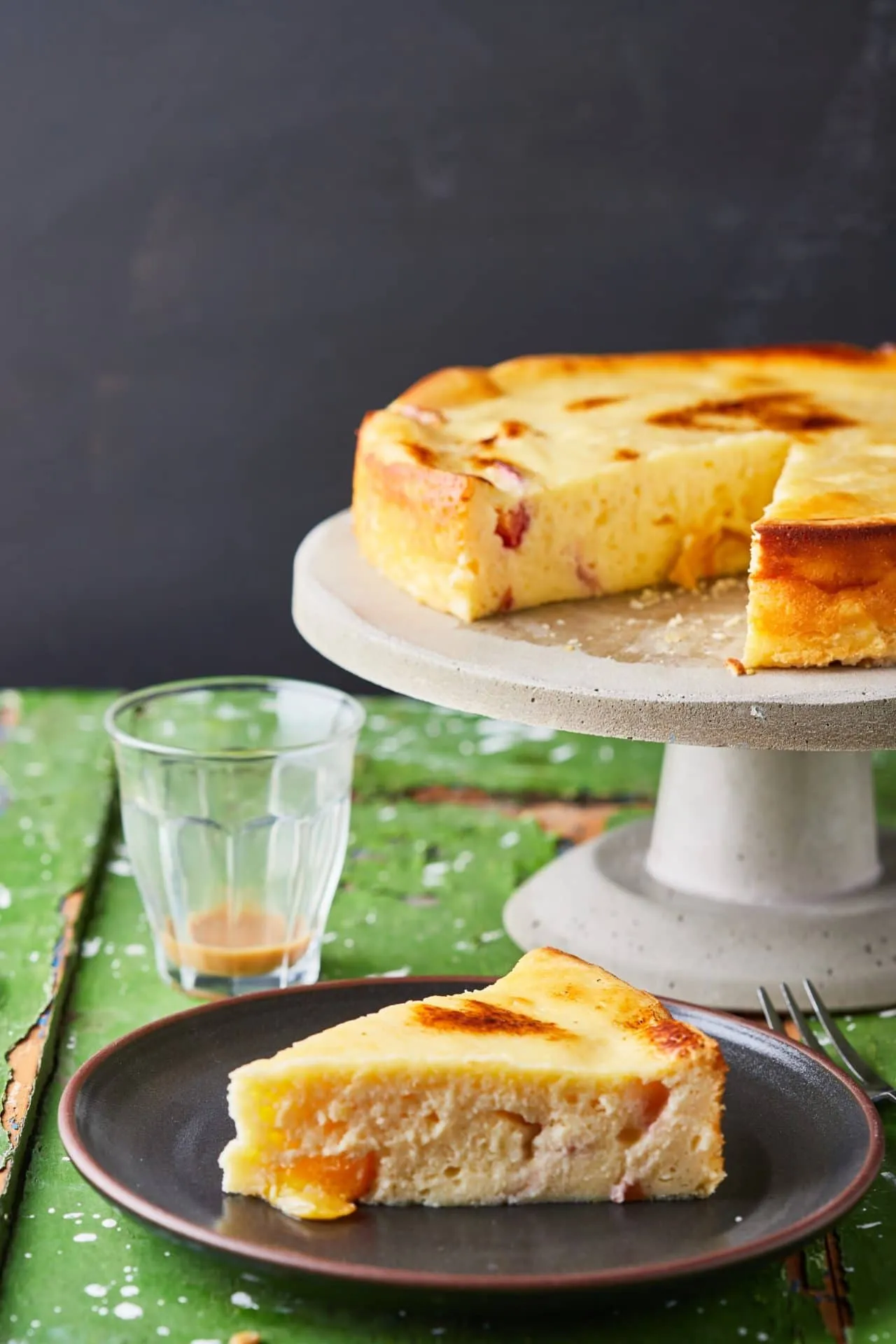 Barackos-fehér csokis sült sajttorta recept | Street Kitchen