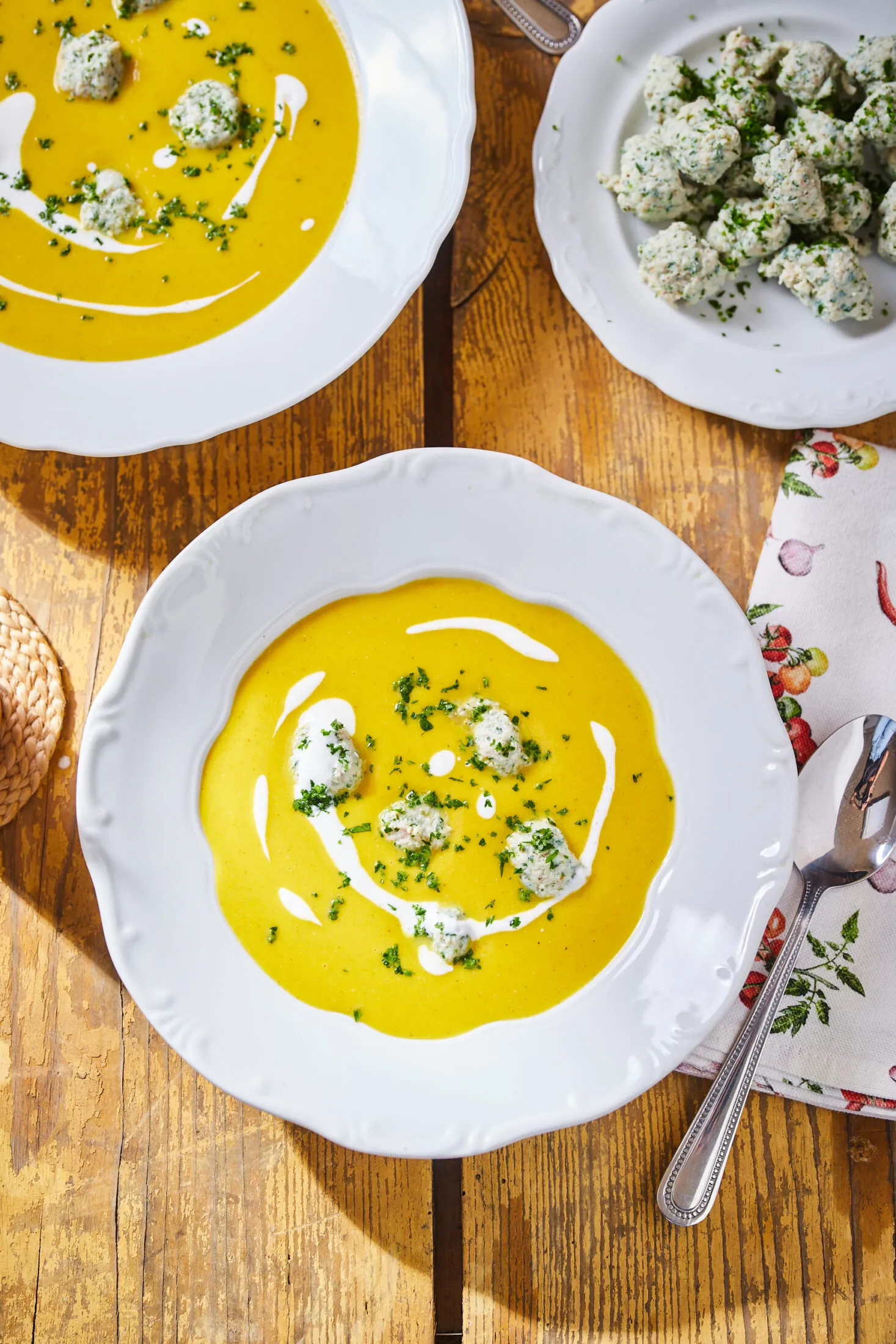 Vadas krémleves recept csirkegombóccal | Street Kitchen